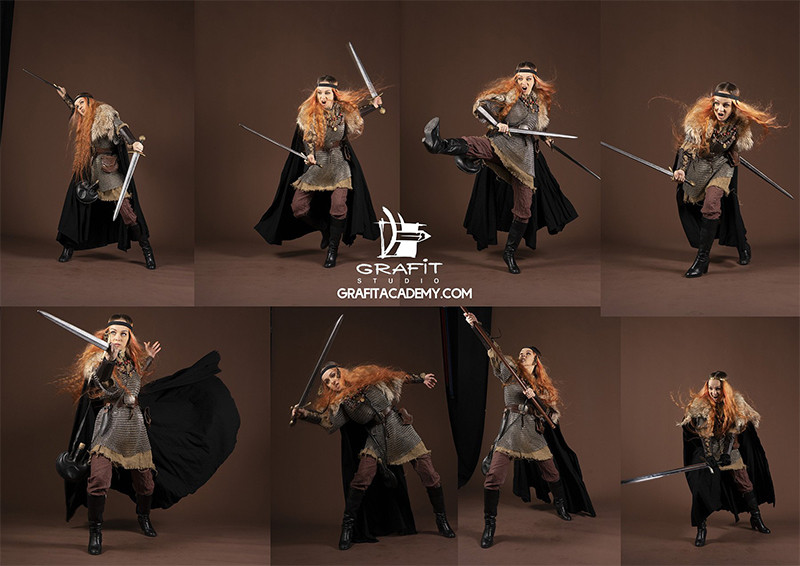 Proko - Warrior and Fairy Model Pack