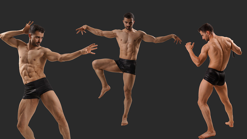 Proko - Male Hero Photo Reference Pack