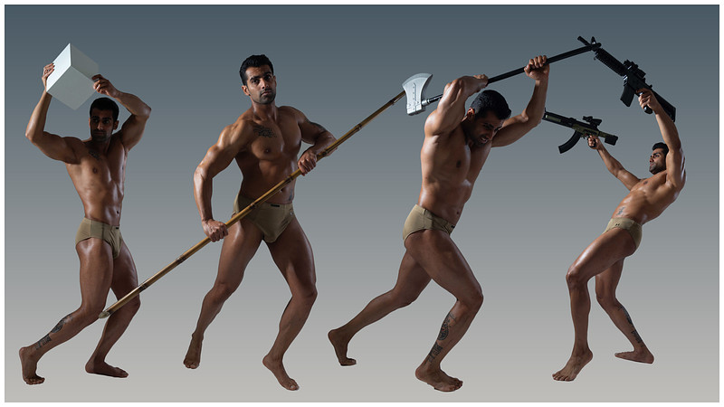 Proko - Male Dynamic Poses Reference Pack