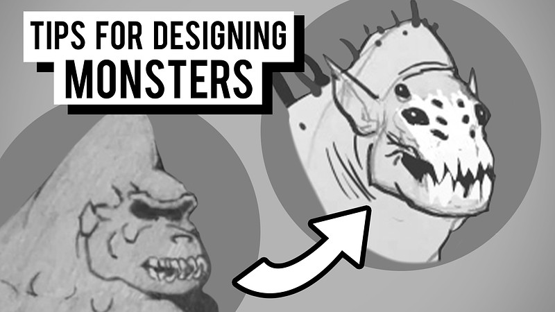 Proko - Monster Lab Critiques - Thematic Focal Points