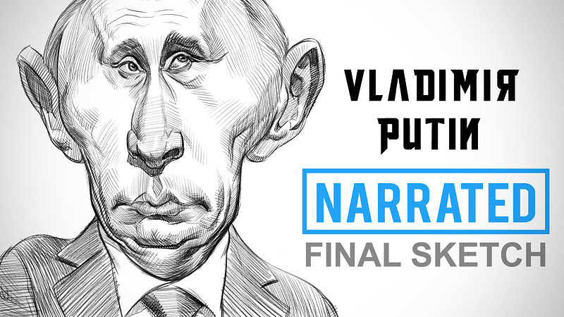 Proko - Narrated Final Sketch - Vladimir Putin