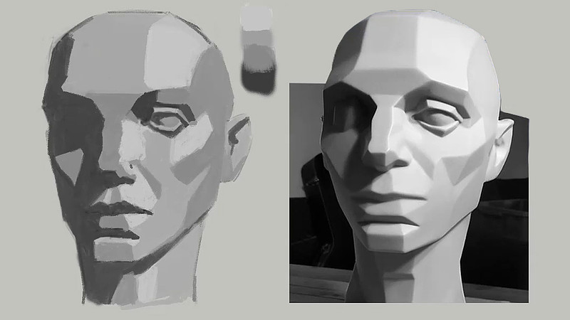 Proko - Asaro Head Value Study