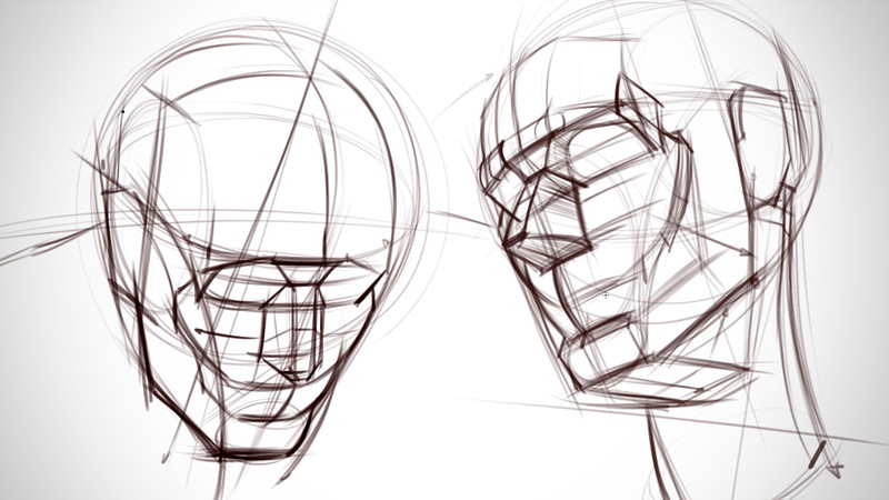 Proko - Building Facial Features from Various Angles