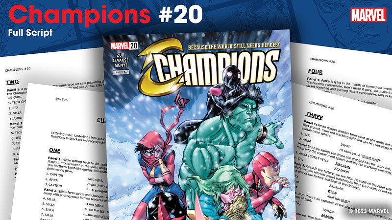 Proko - Champions Issue #20 - Script