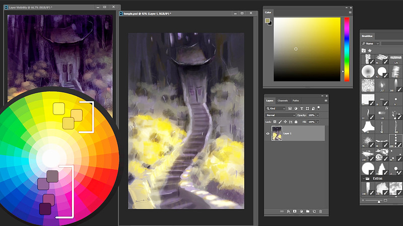 Proko - Chapter 1b - Complementary Palette (Continued)