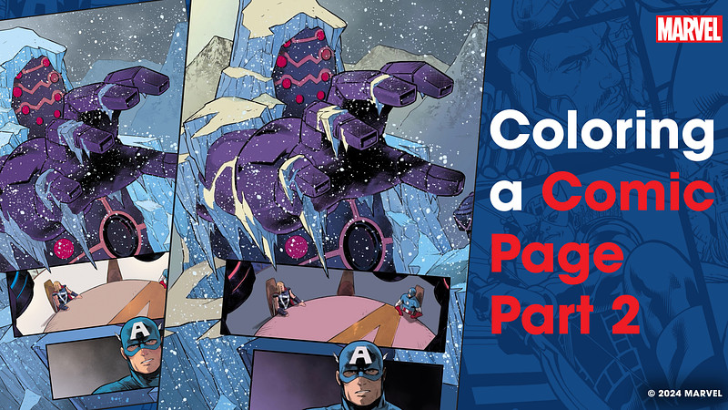 Proko - Coloring a Comic Page Part 2 - Creating Depth