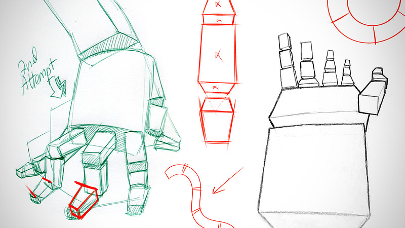 Proko - Critique - Mannequin Hands