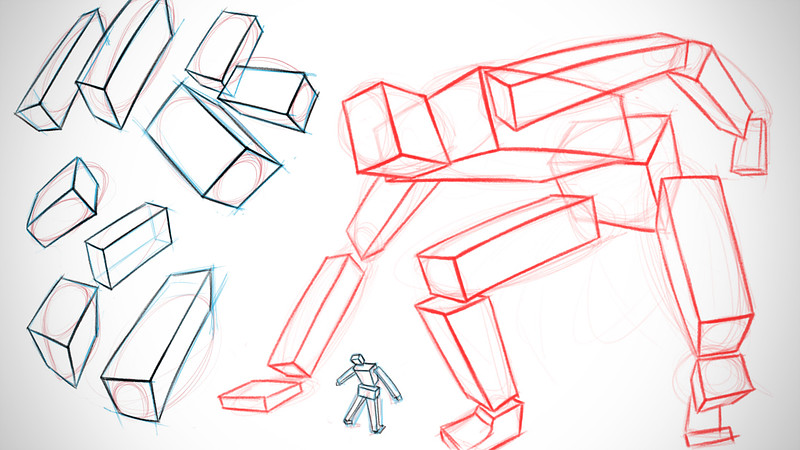 Proko - Critique - Blob to Box