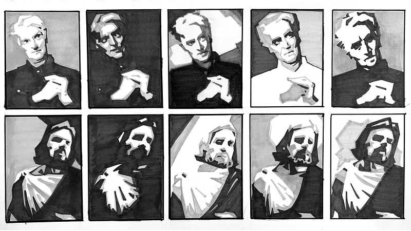 Proko - Critique - Value Composition Thumbnails