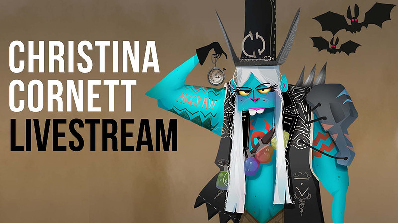 Proko - Digital Character Design with Christina Cornett (LIVESTREAM)