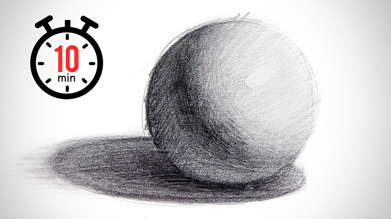 Proko - Demo 2 - Shade a Sphere - 10 Minutes (Unnarrated)