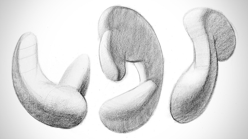 Proko - Demo - Shading Blobs - Level 1