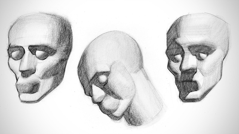 Proko - Demo - Shading Blobs - Level 2