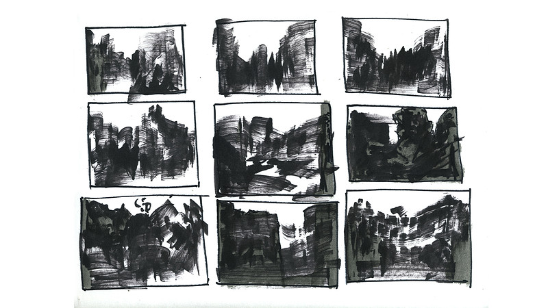 Proko - 3C: [Demonstration] Landscape in Ink