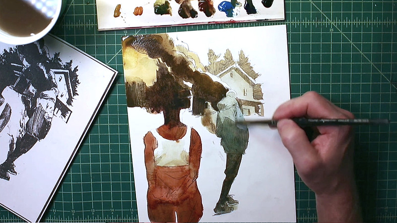 Proko - 20C: [Demonstration] Watercolor