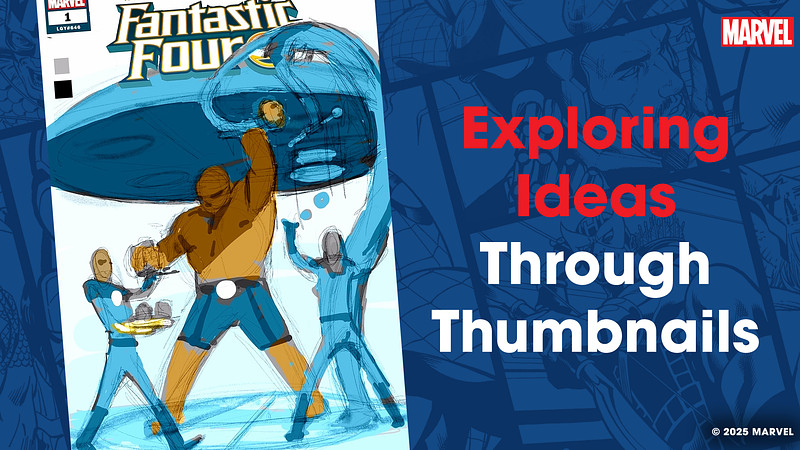 Proko - Digitally Refining your Thumbnail Sketches