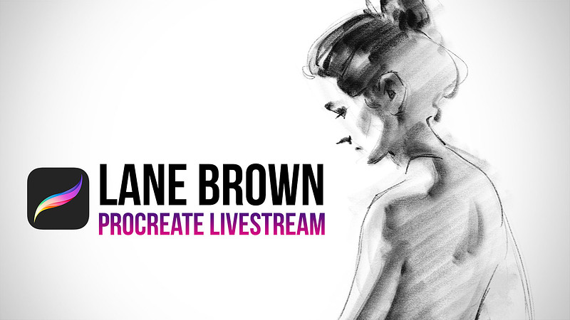 Proko - Drawing Figures in Procreate with Lane Brown (LIVESTREAM)