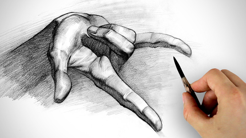 Proko - Hand Assignment Part II Example 2 - Tips on Drawing and Shading Hands