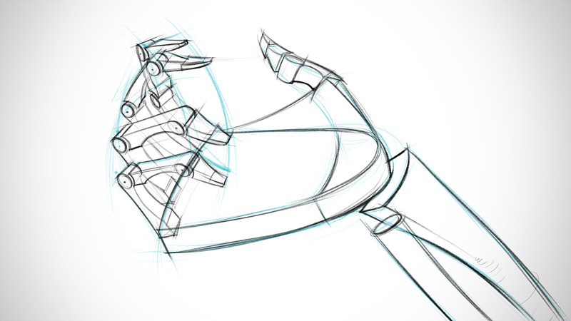 Proko Hand Bones Assignment Example 2