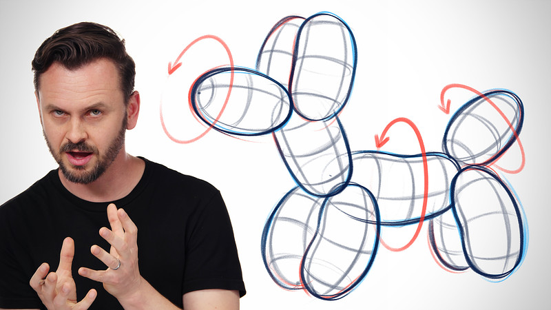 Proko - How to Draw Cross Contour on 3D Forms