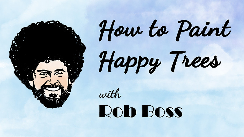 Proko - How to Paint Happy Trees – Bob Ross Parody