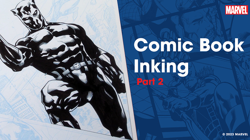 Proko - Inking with Energy and Style - Comic Book Inking Part 2