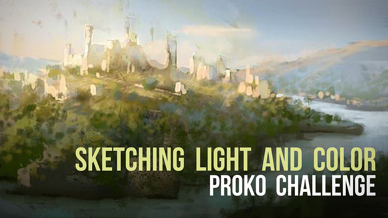 Proko - June Proko Challenge - Sketching Light and Color with Marco Bucci