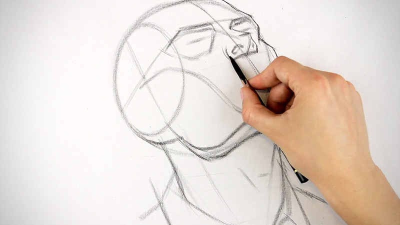 Proko - Loomis Method Extreme Uptilt – Real-Time Demo