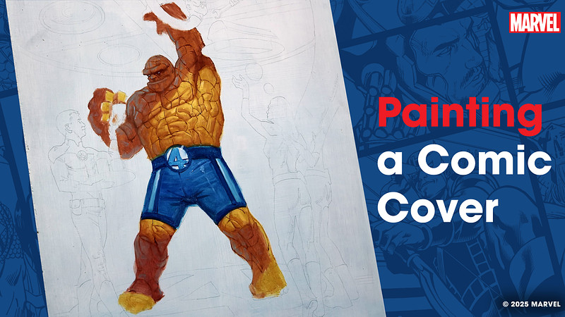 Proko - Painting a Comic Cover