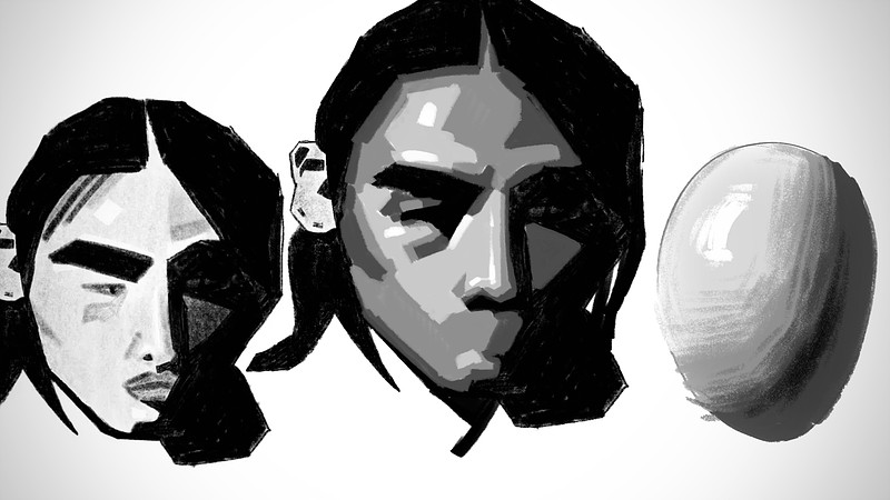 Proko - Critique - Simplify Portrait from Observation