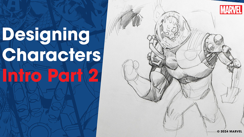 Proko - Proportions, Thumbnailing, and Details - Character Design Basics Part 2