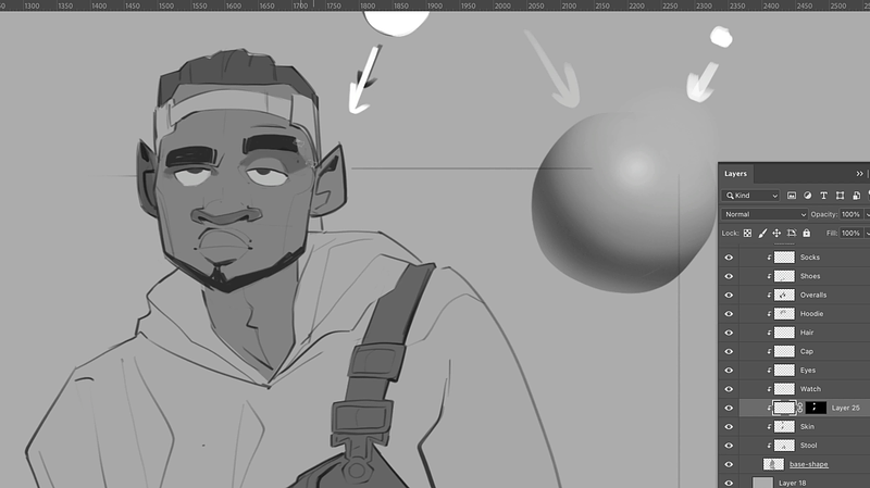 Proko - Refining Values and Blocking in Skin