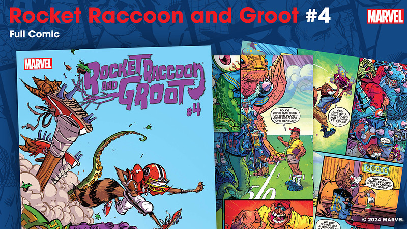 Proko - Rocket Raccoon and Groot #4 - Comic Book