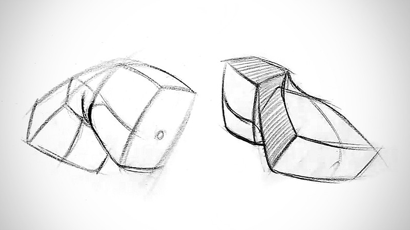 Proko - Robo Bean Assignment Examples - Foreshortening