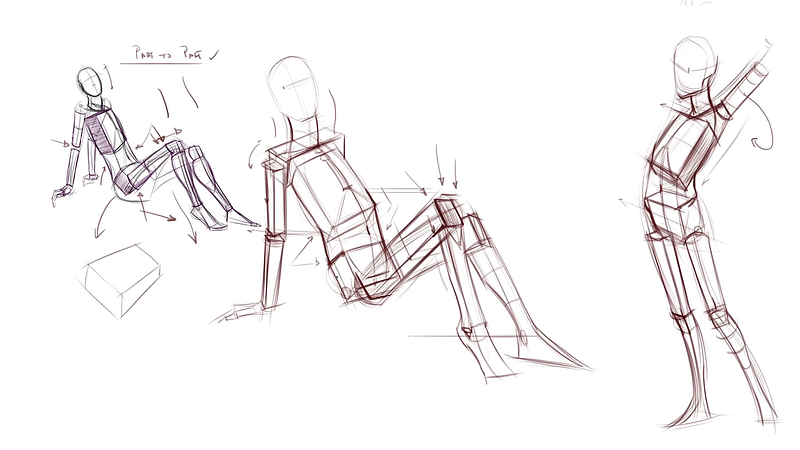 Proko - Student Critique: 1 Figure Construction from Reference