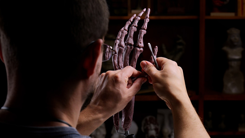 Proko - Sculpting a Skeletal Hand Study
