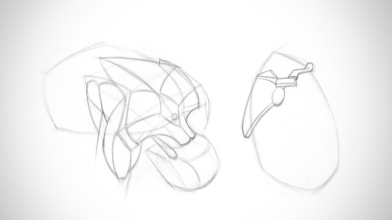 Proko - Shoulder Bone Assignment Example - Side View