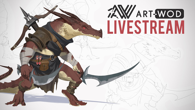 Proko - Sketching and Q&A with Art-Wod (LIVESTREAM)