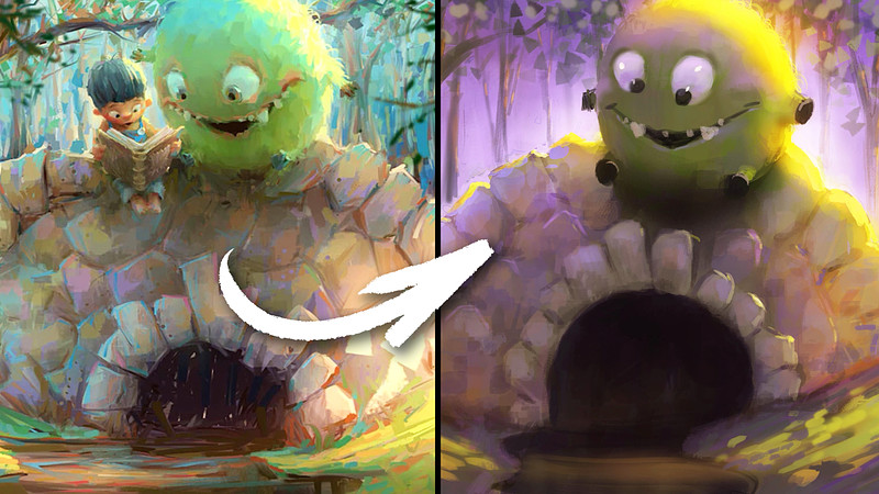 Proko - Split Complementary Palette Basics