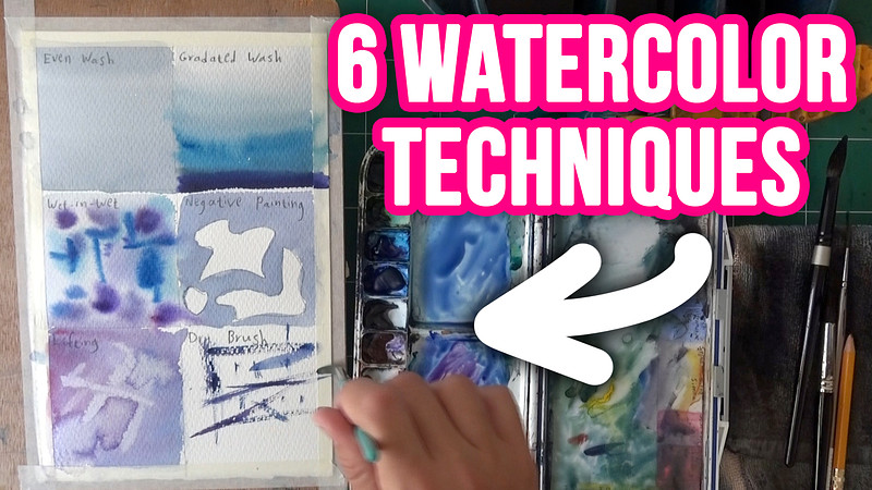 Proko - The 6 Core Watercolor Techniques