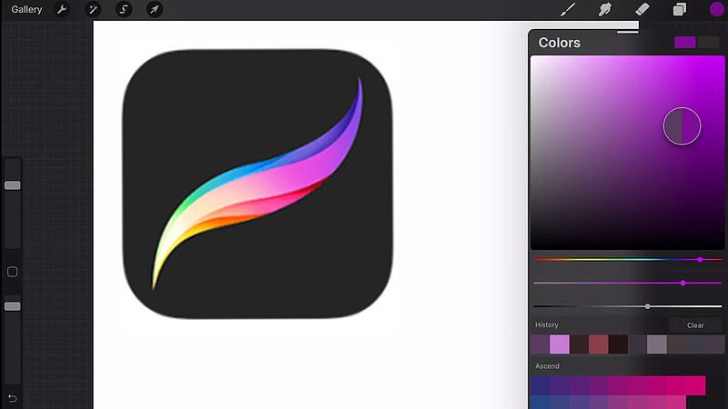Proko - User Interface - Procreate