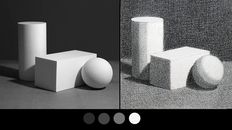 Proko - Practice: 4-Tone Value Study