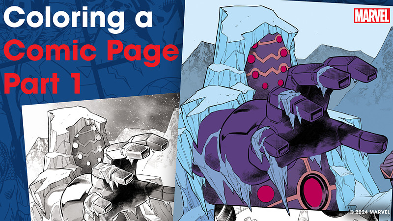 Proko - Coloring a Comic Page Part 1 - How to Flat