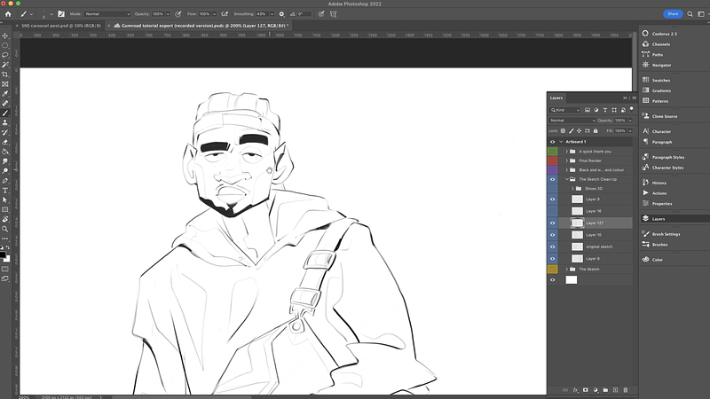 Proko - Linework Clean Up and 3D Thinking