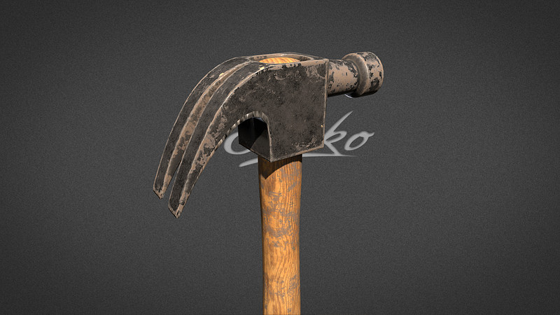 Proko - 3D Model: Hammer