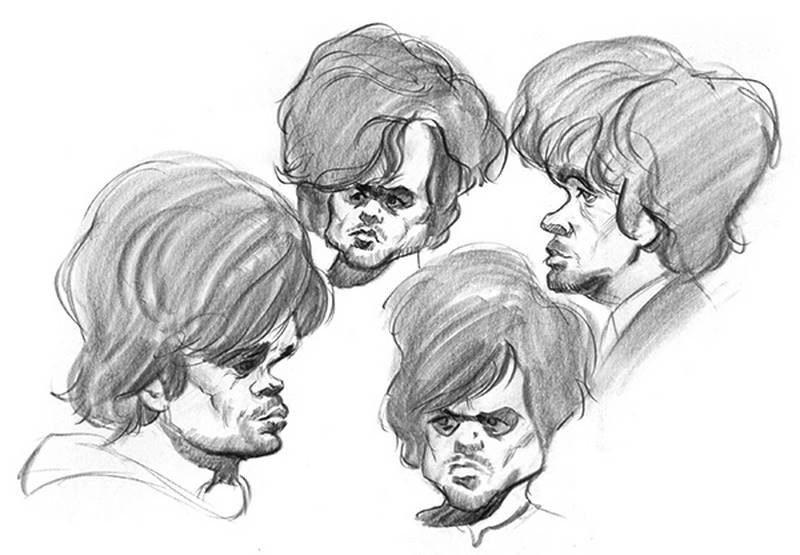 Proko - Start to Finish – Peter Dinklage Caricature