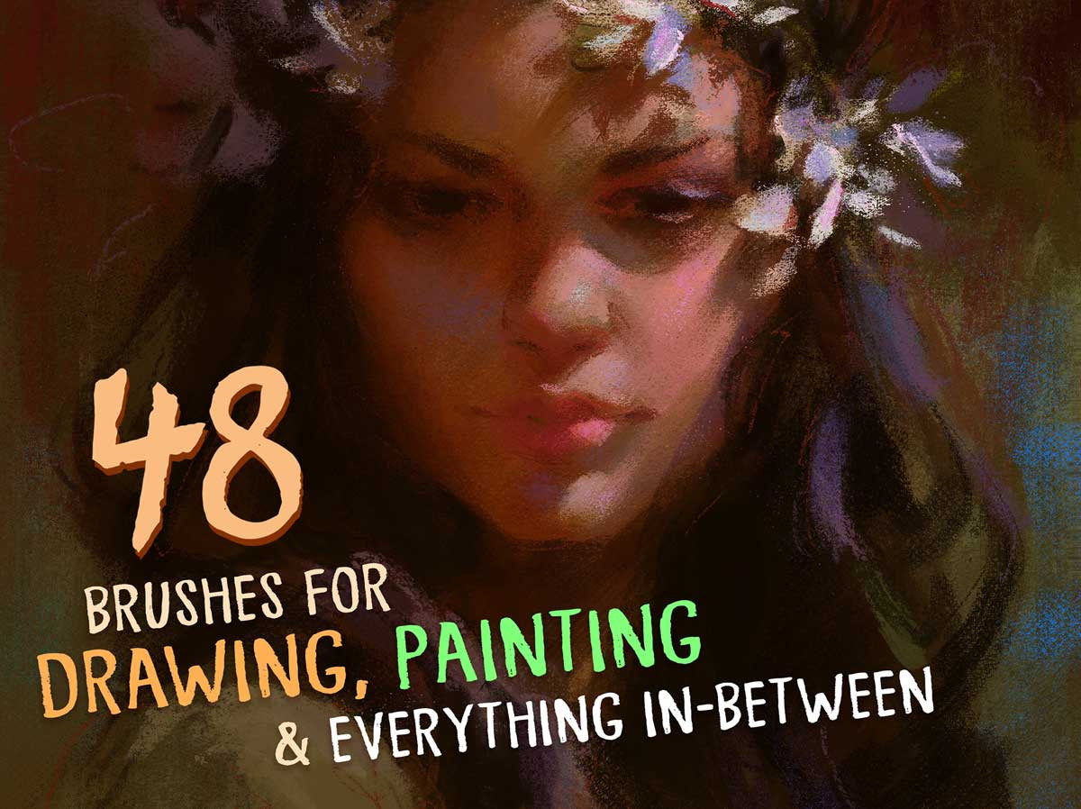 Proko - Pastel Pro Pack Procreate Brush Set