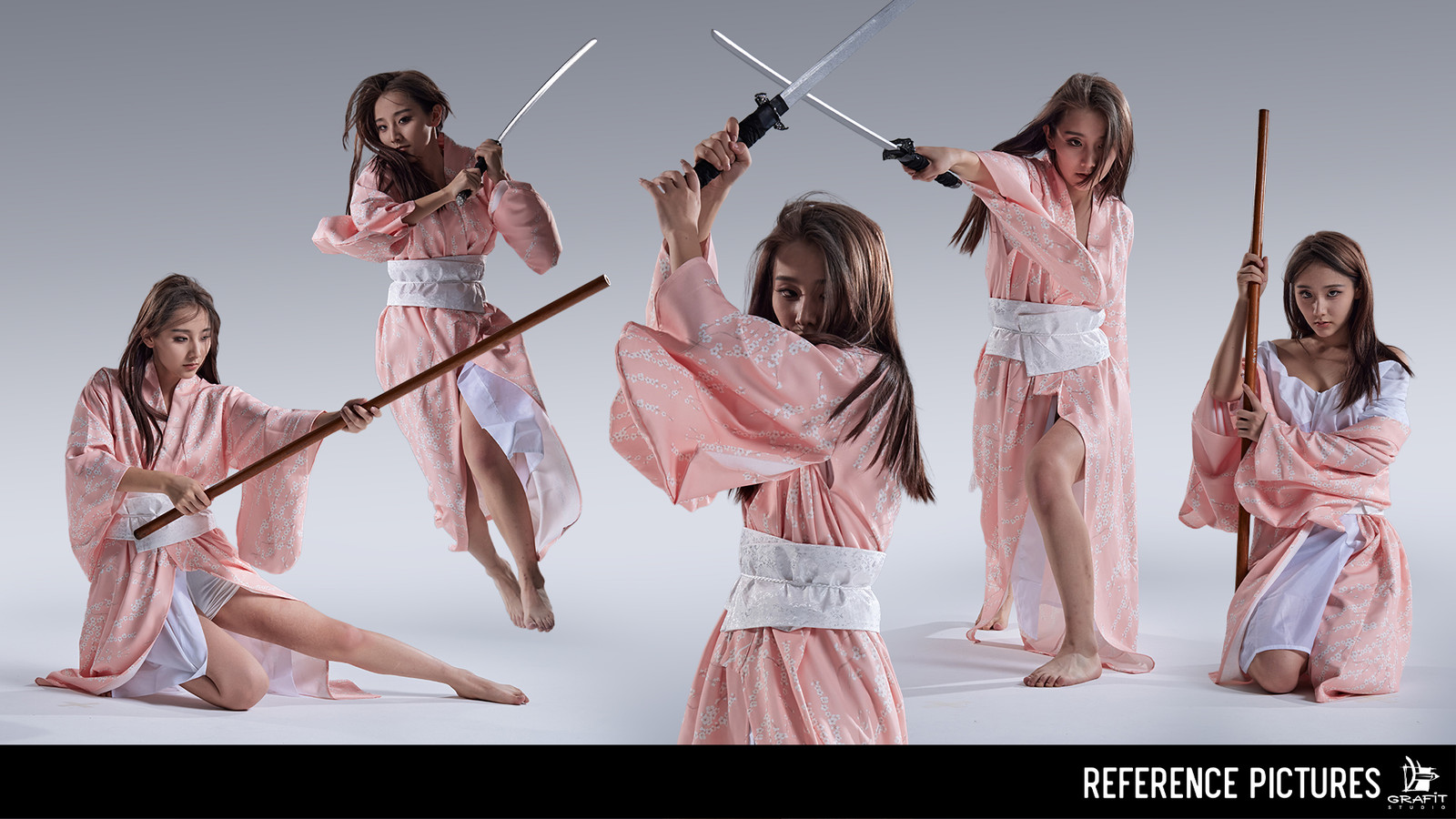 Proko - Kimono & Katana – 1500+ Poses for Character Artists Pt. 2