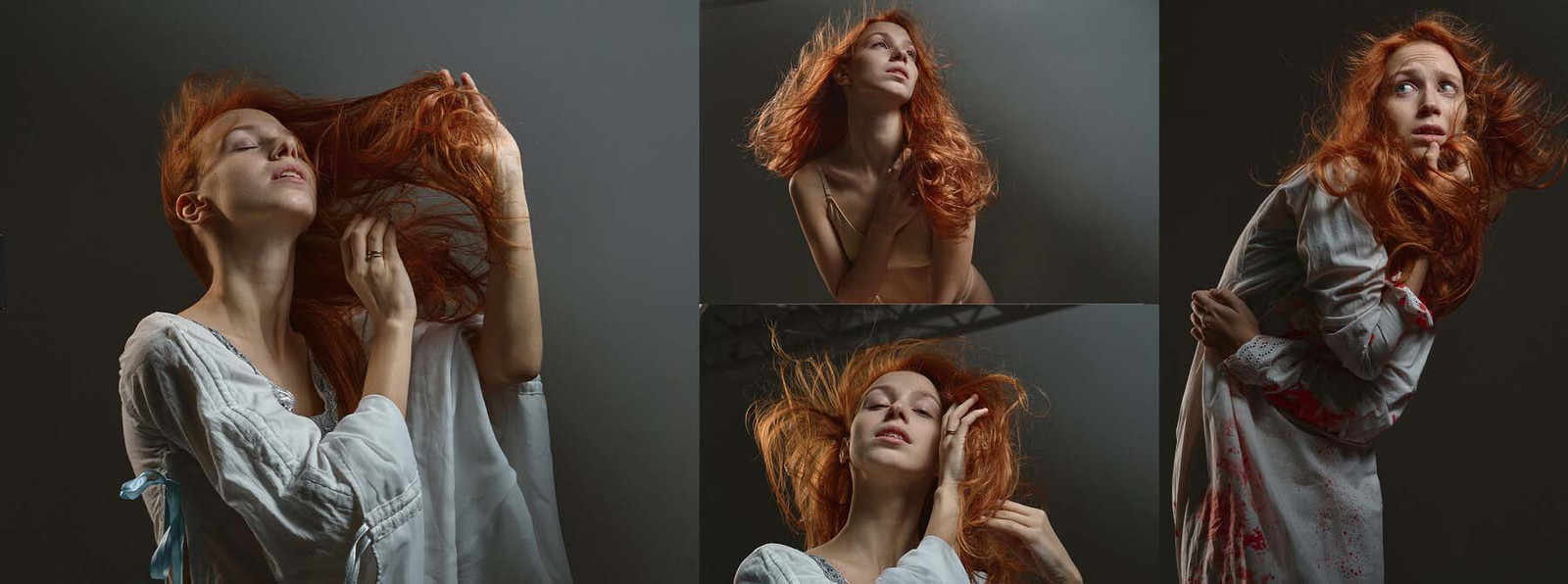 Proko - 740 Dramatic Female - Hair and Dress in Motion