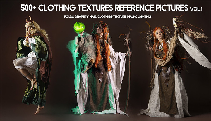 Proko - Clothing Textures Part 1 Model Pack
